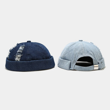 Denim Brimless Hat – The Unrivaled Brand