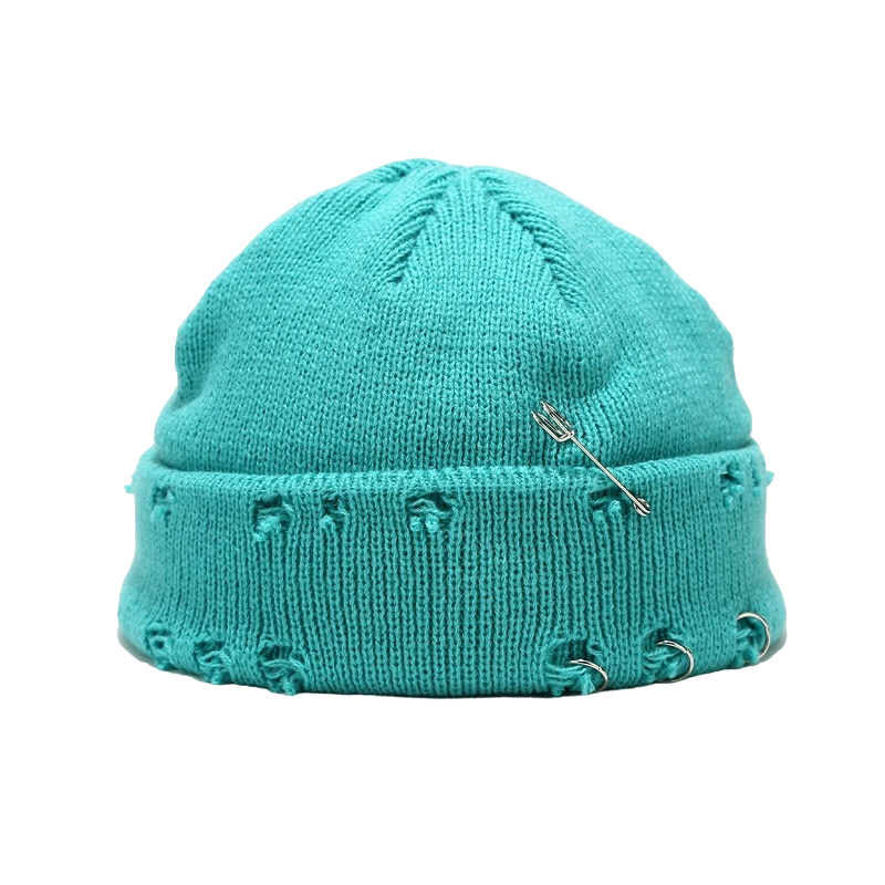 Knitted Distressed Beanie – The Unrivaled Brand